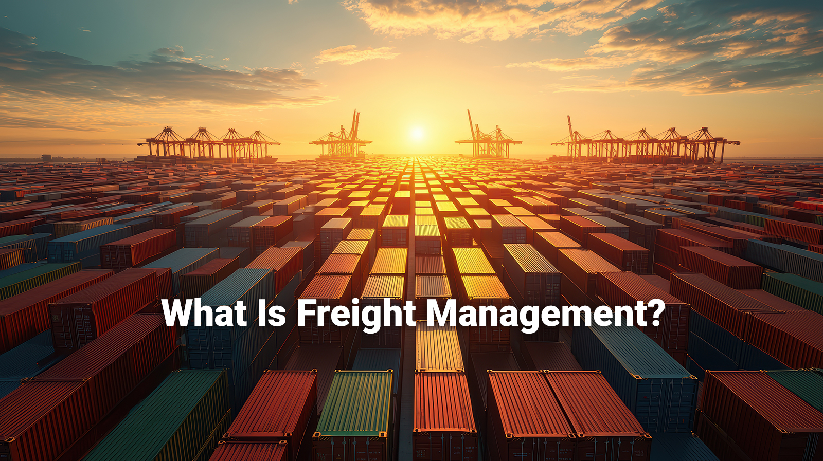 What Is Freight Management In A Nutshell | FMI